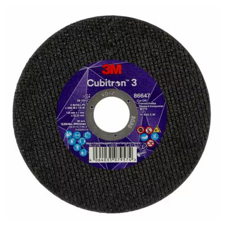 3M Cubitron 3 cutting disc 125x1 3M 86647